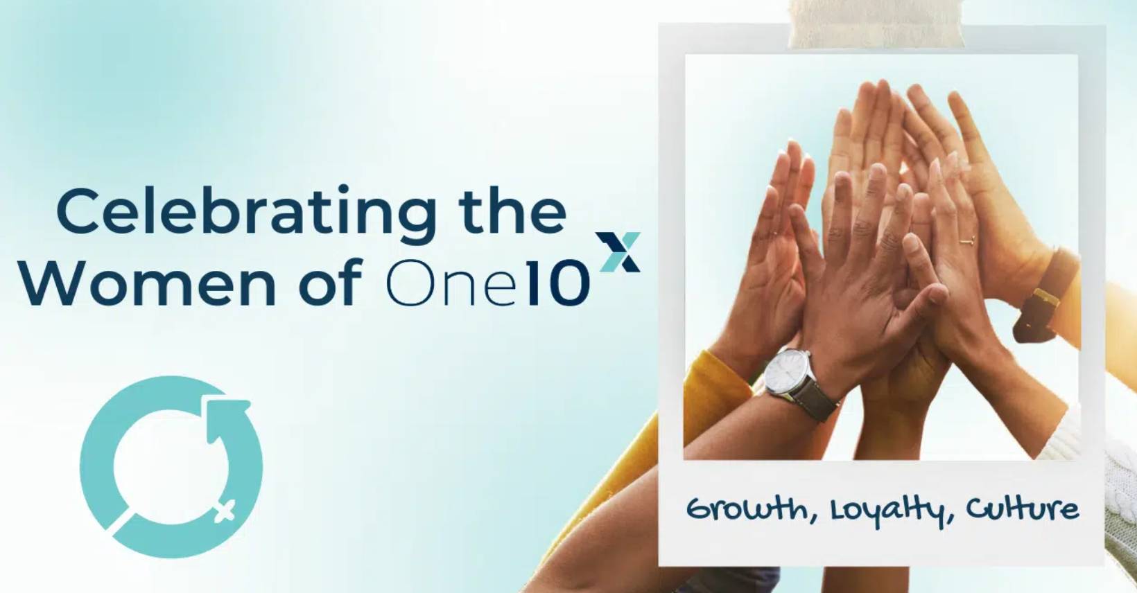 We #EmbraceEquity at One10 – One10